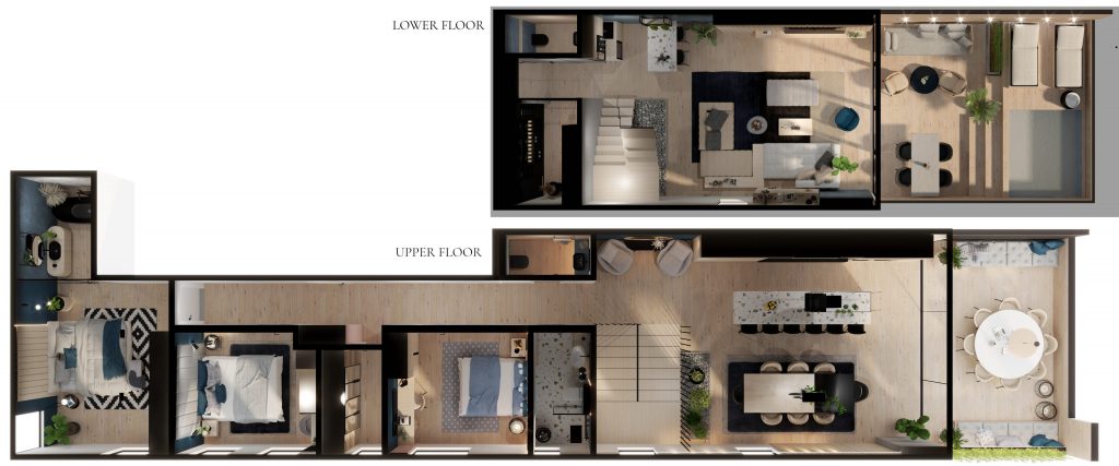 Duplex aparment two – Life Concept